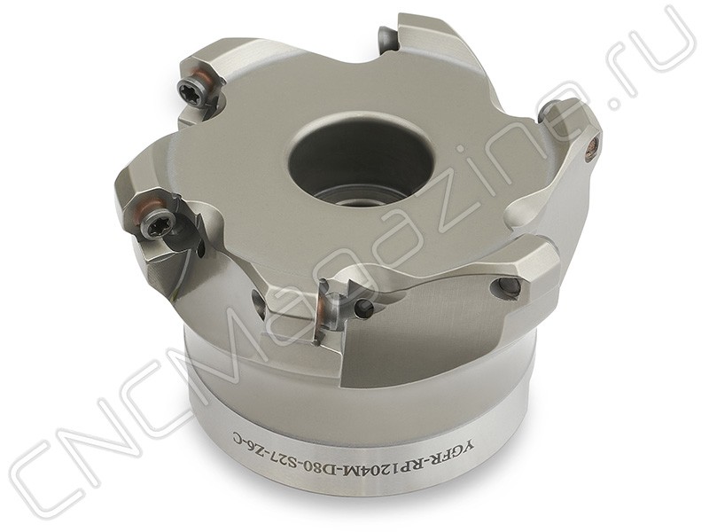YGFR-RP1204M-D80S27Z6C фреза торцевая со сменными пластинами купить по ...